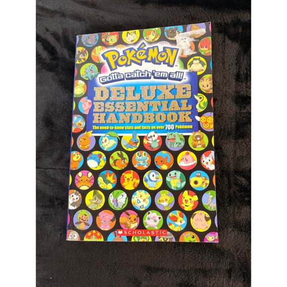 Pokemon | Accents | Pokemon Deluxe Essential Handbook 25 By Scholastic ...